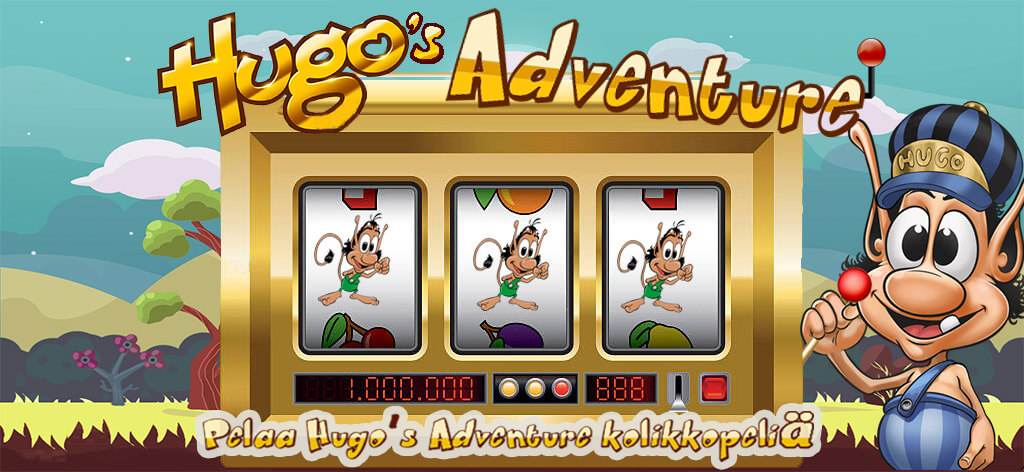 Pelaa Hugo's Adventure kolikkopeliä ja nauti seikkailusta!